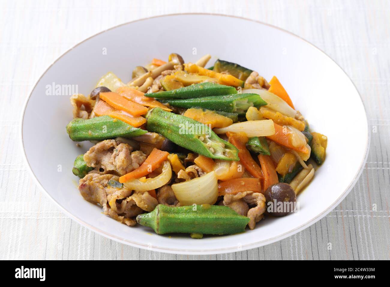 Dinner meal stir fry table hi-res stock photography and images - Alamy