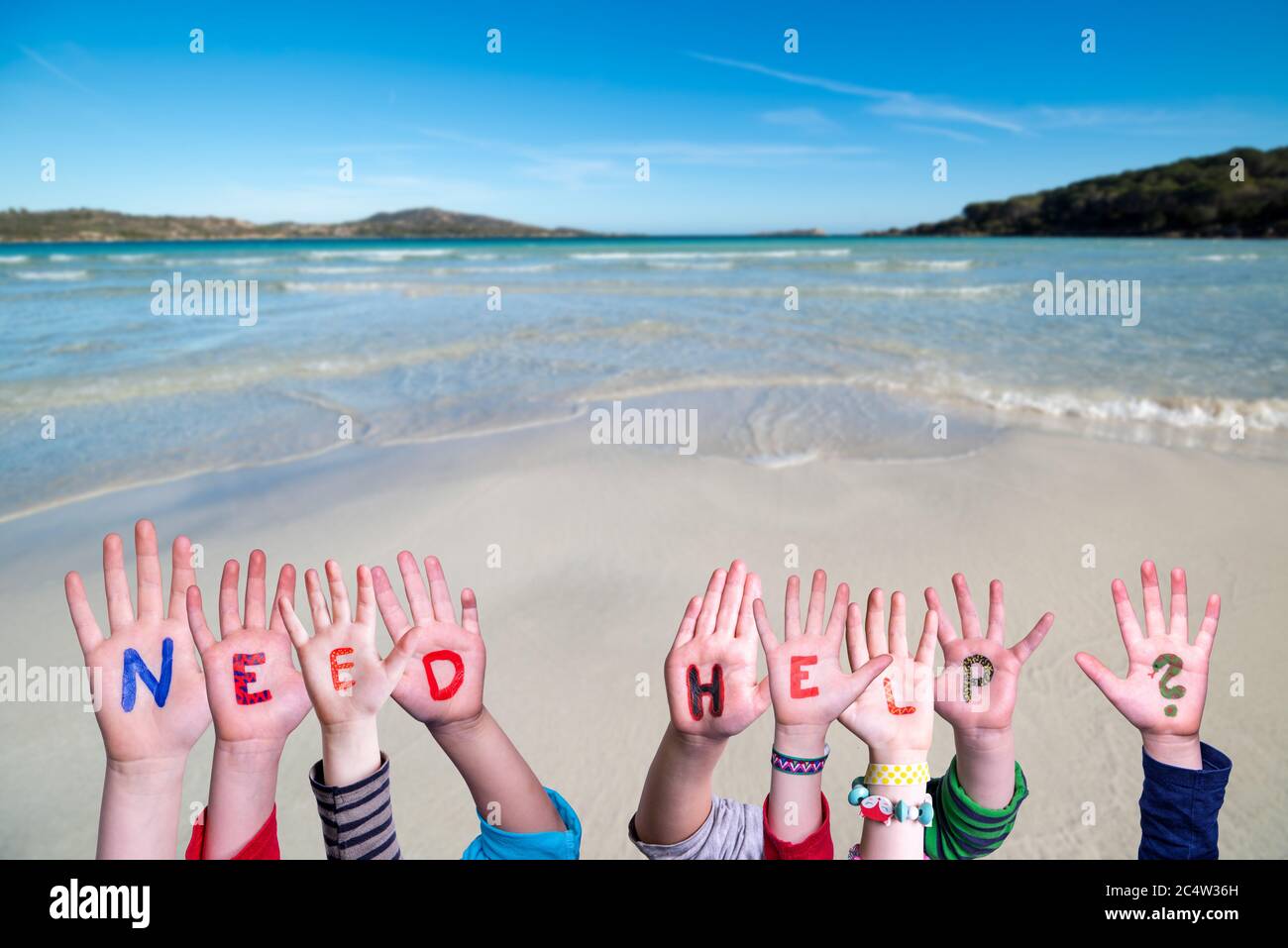 Children group problem help hi-res stock photography and images - Alamy
