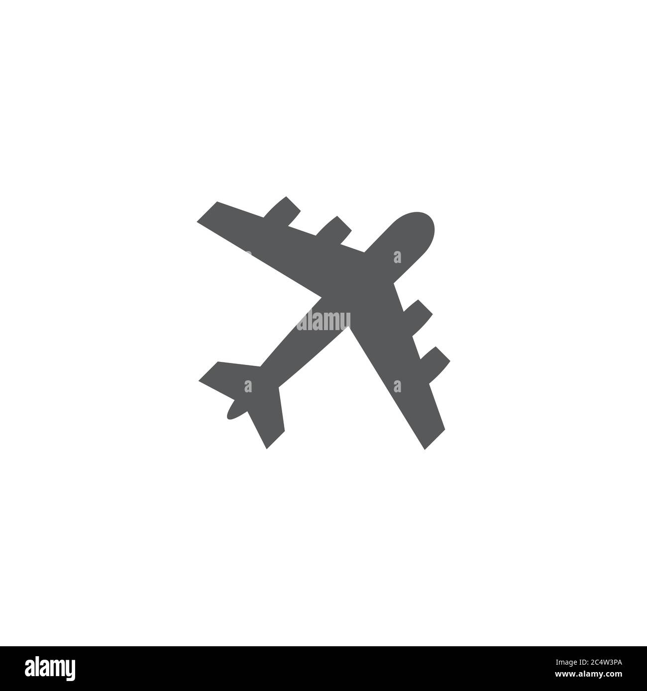 White Airplane Icon Png