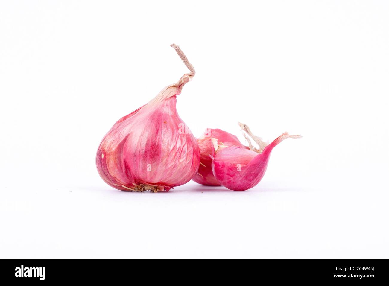 Shallots or red onion is a popular ingredients in cooking Stock Photo ...