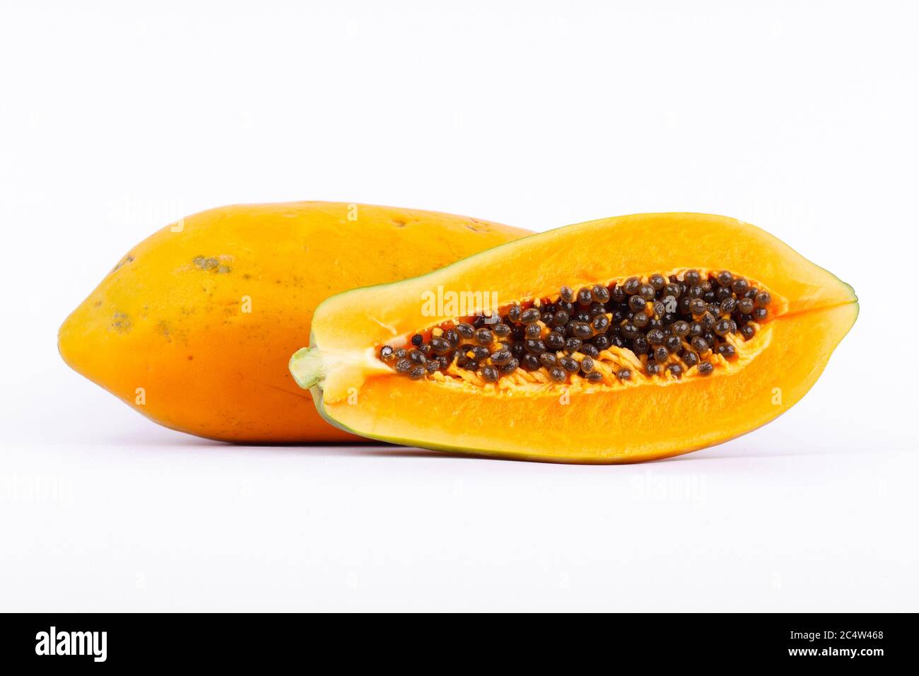 Ripe papaya is healthy fruit. It is rich in vitamins and helps in the ...
