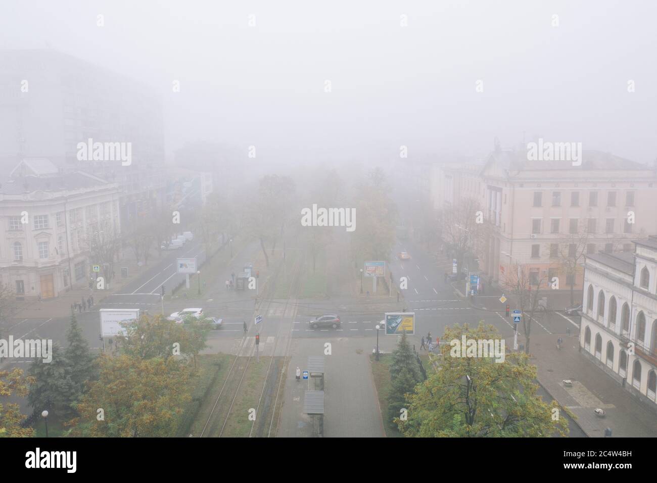 Aerial drone urban road footage hi-res stock photography and images - Alamy