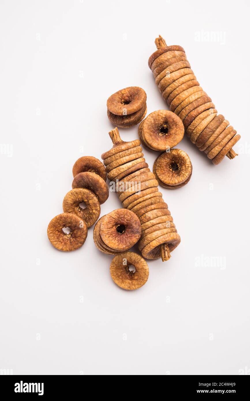 Dried Figs or Anjeer fruit from India is a healthy nutritional food ...