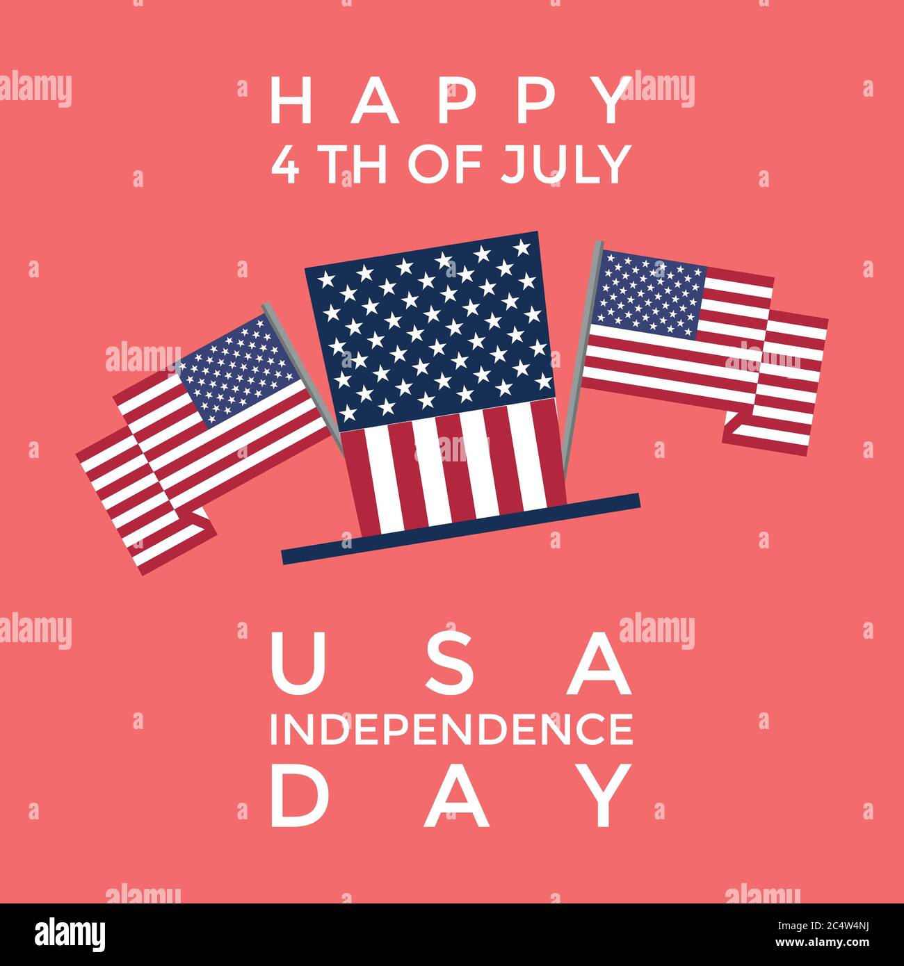 This illustration was made to welcome United States Independence Day ...