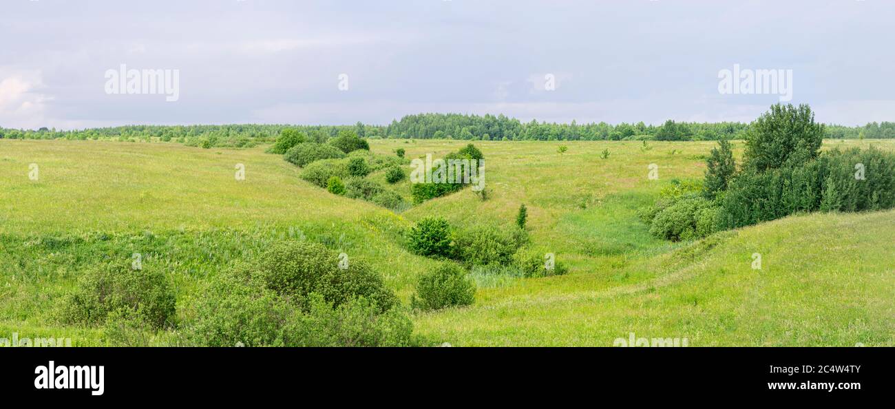 Rural russian landscape hi-res stock photography and images - Alamy
