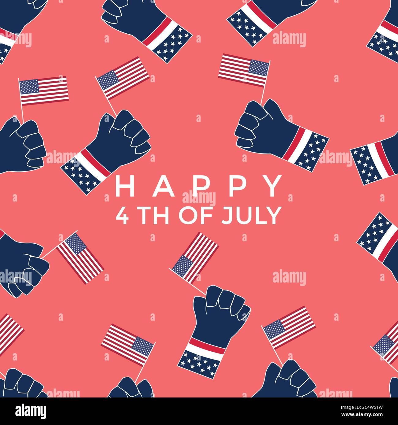 This pattern design was made to welcome United States Independence Day ...