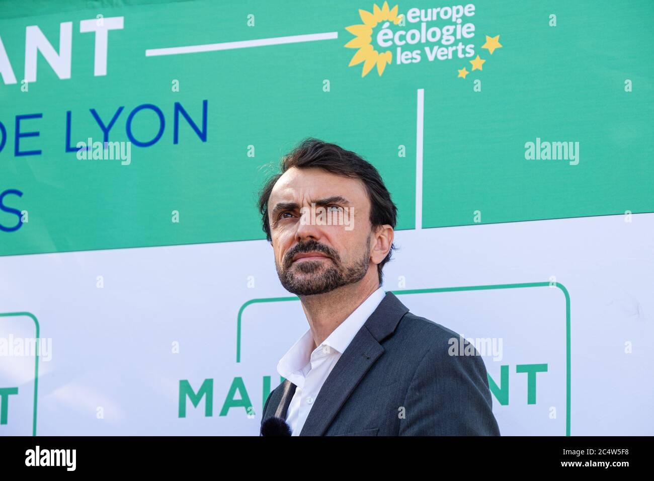 Grégory Doucet mayor of Lyon Stock Photo - Alamy