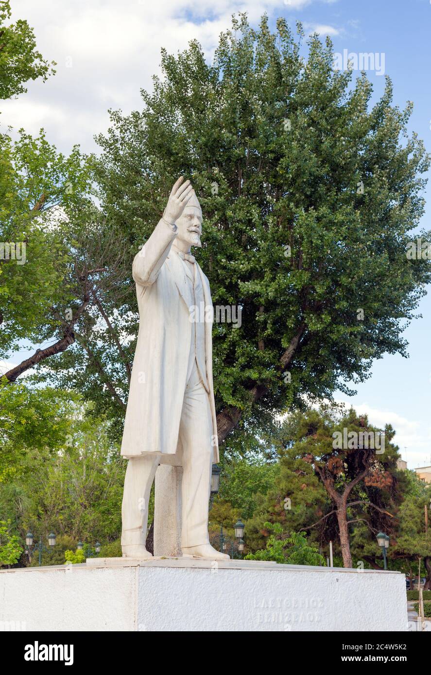 Statue of Eleftherios Venizelos, Thessaloniki, Greece Stock Photo - Alamy
