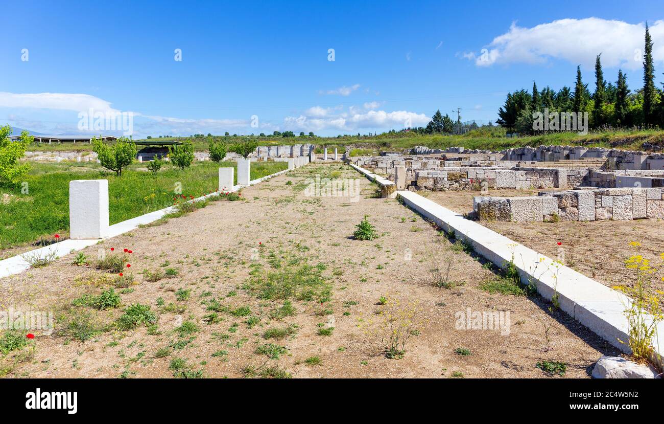 Pella palace hi-res stock photography and images - Alamy