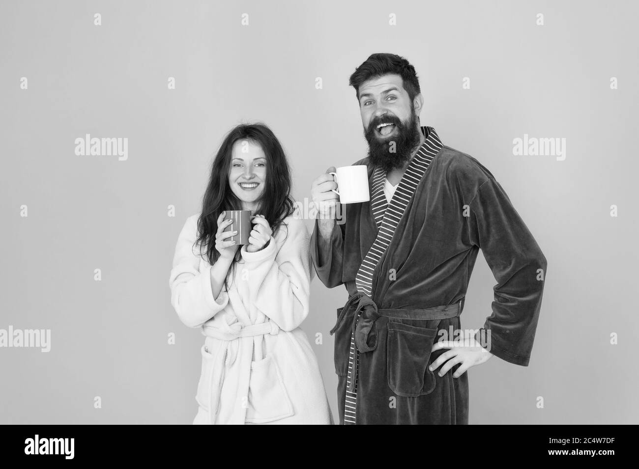 Lazy couple Black and White Stock Photos & Images - Alamy