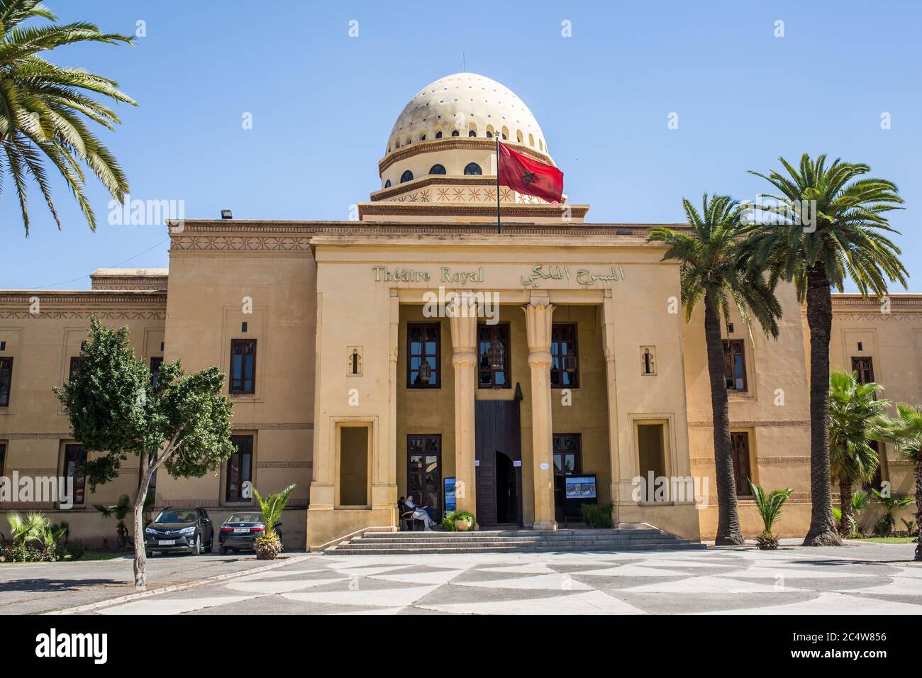 Marrakech, Morocco - March 11, 2019: View of the Royal Theatre in ...