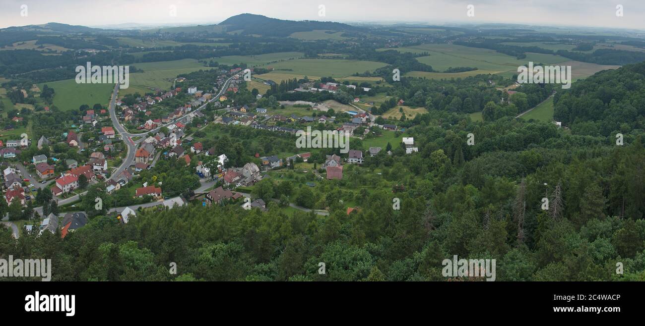 View of the town Stramberk in Czech republic,Europe Stock Photo - Alamy