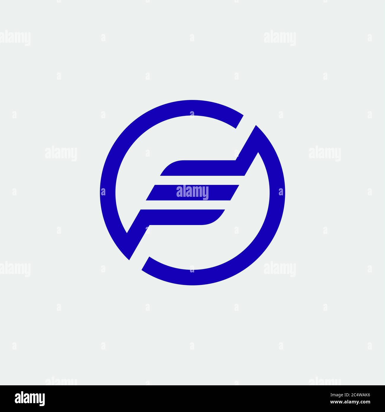 Circle With Initials High Resolution Stock Photography and Images - Alamy