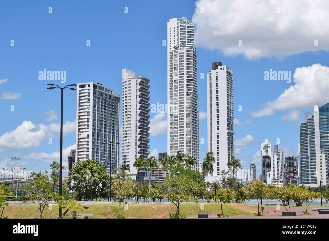Skyscrapers of Panama City, Panama Stock Photo - Alamy