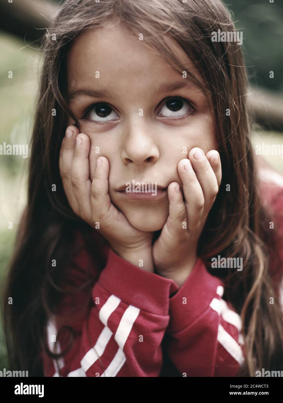 portrait of a sad boy Stock Photo - Alamy