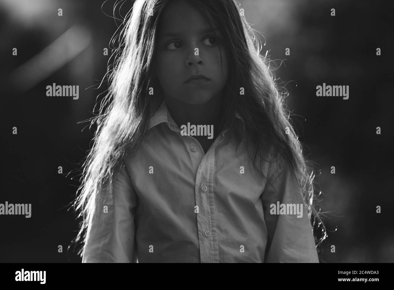 portrait of a sad boy Stock Photo - Alamy