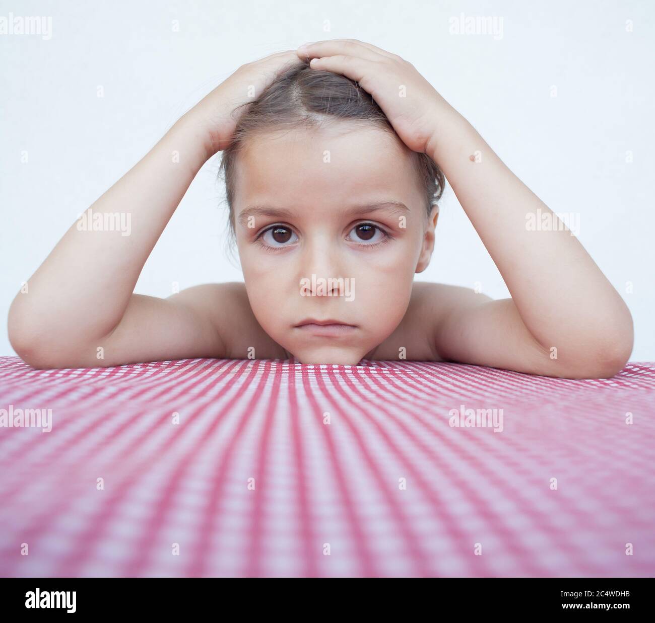 portrait of a sad boy Stock Photo - Alamy