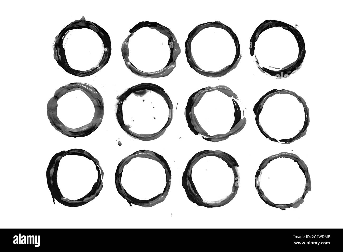 Blue circular sign white Black and White Stock Photos & Images - Alamy