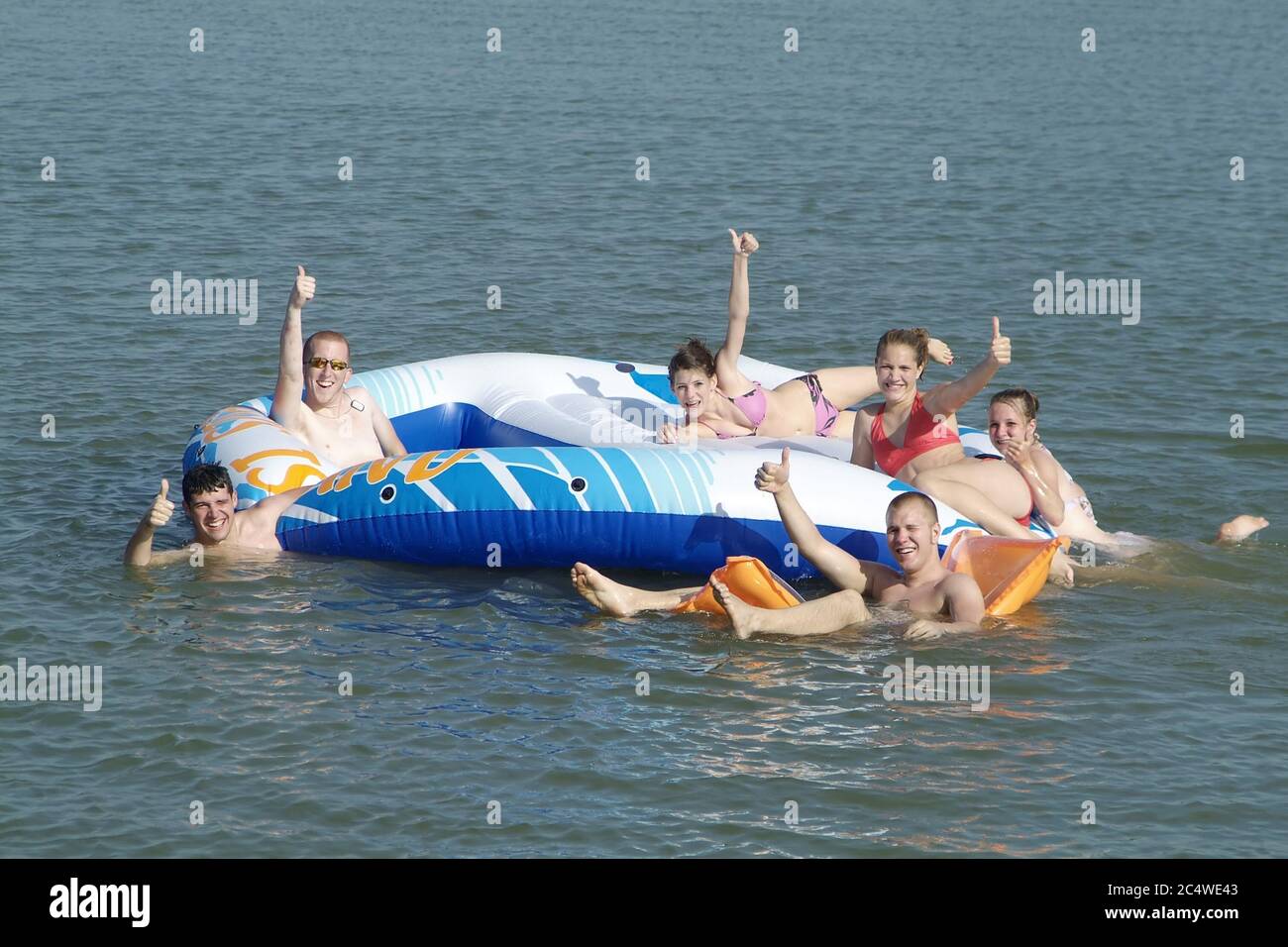 Girls in raft hi-res stock photography and images - Alamy