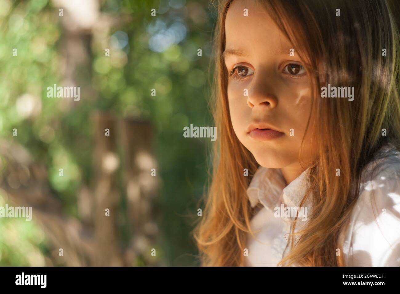 portrait of a sad boy Stock Photo - Alamy