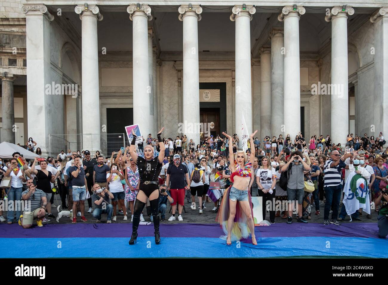 Gay pride month in italy hi-res stock photography and images - Alamy