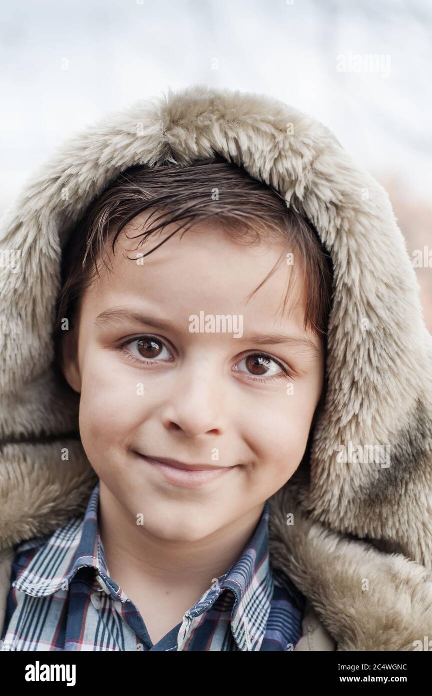 portrait of a boy outdoor Stock Photo - Alamy