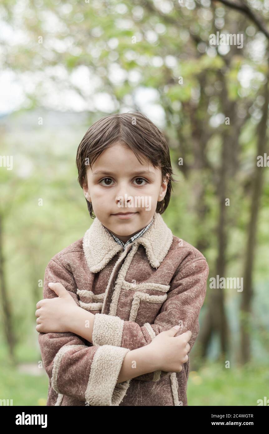 portrait of a boy outdoor Stock Photo - Alamy