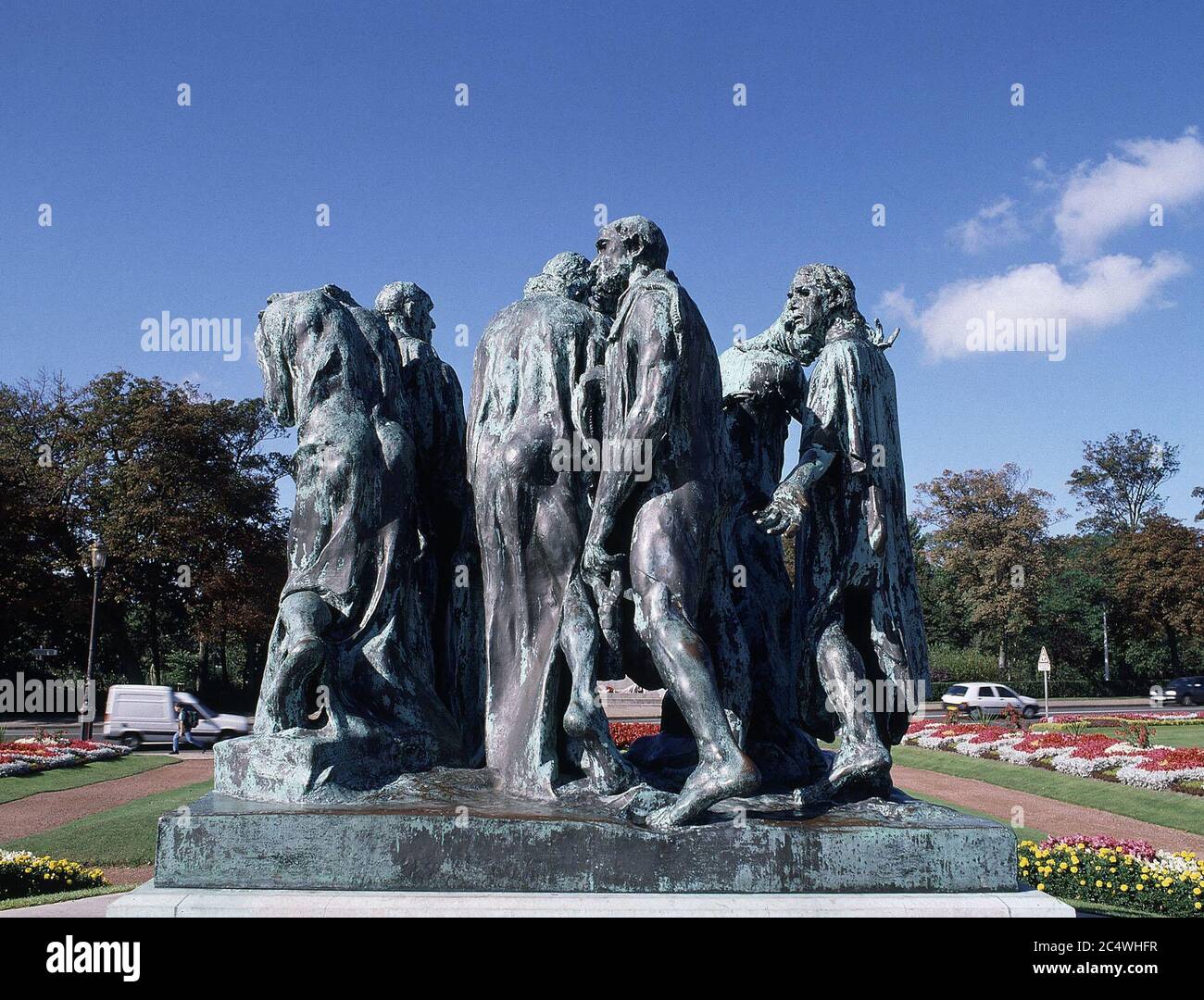 MONUMENTO A LOS BURGUESES DE CALAIS- BRONCE 1895. Author: AUGUSTE RODIN ...