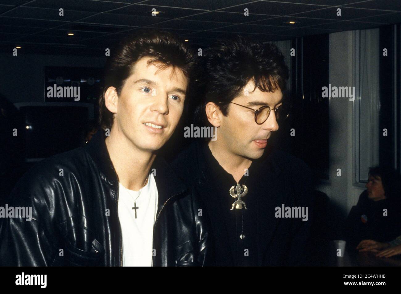 Simon Climie and Rob Fisher from Climie Fisher at the Dominion. London ...