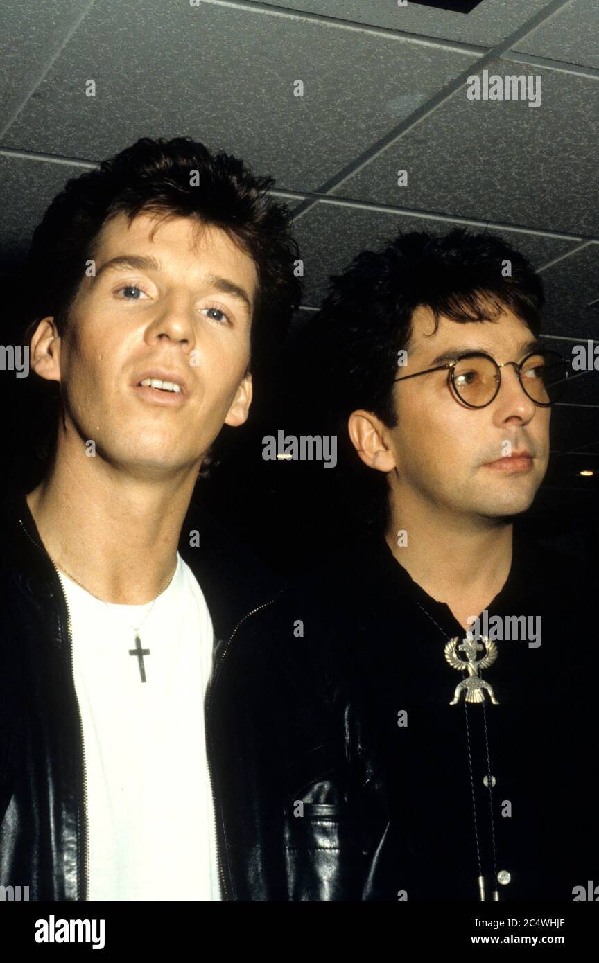 Simon Climie and Rob Fisher from Climie Fisher at the Dominion. London ...