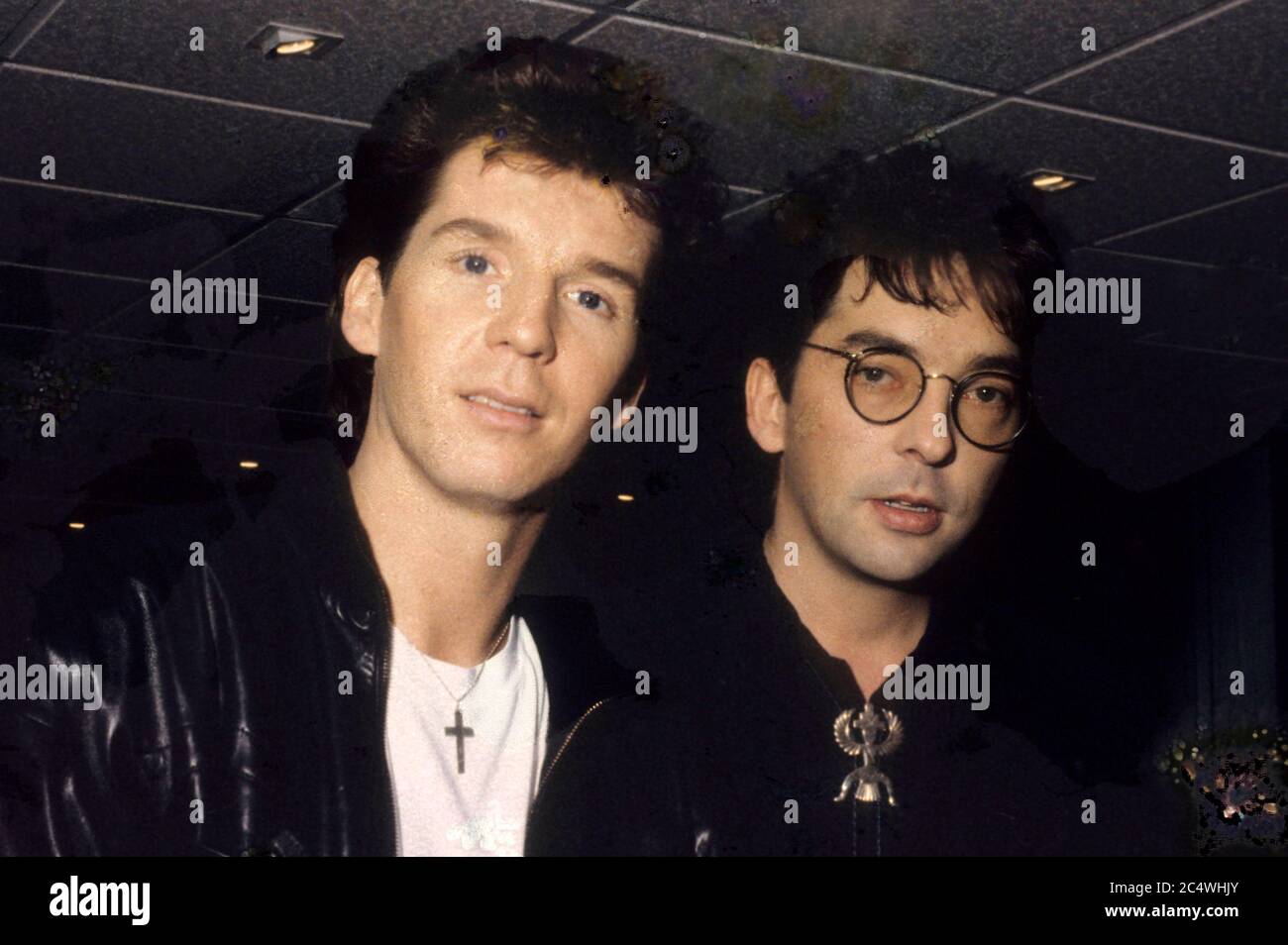Simon Climie and Rob Fisher from Climie Fisher at the Dominion. London ...