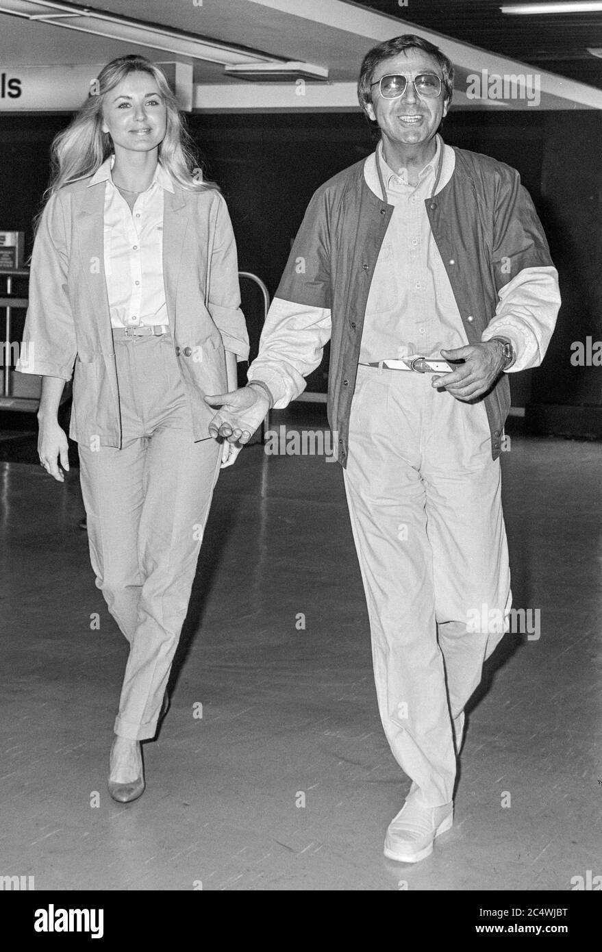 English comedian, singer and television presenter Des O'Connor and ...