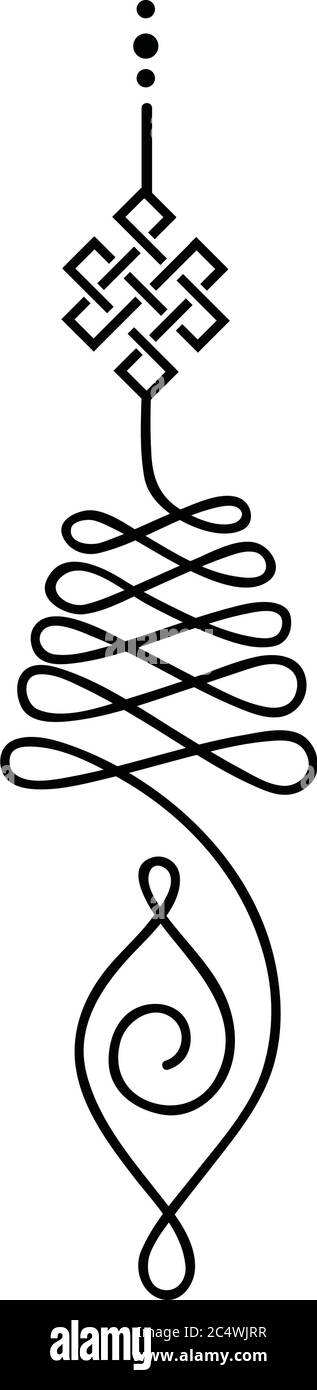 Unalome hi-res stock photography and images - Alamy