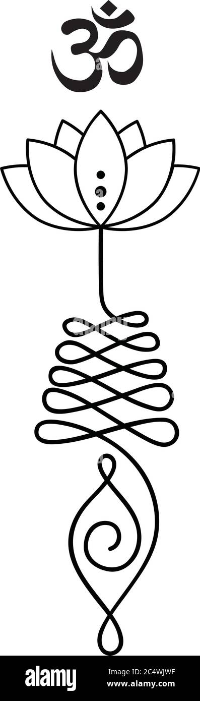 Unalome hi-res stock photography and images - Alamy