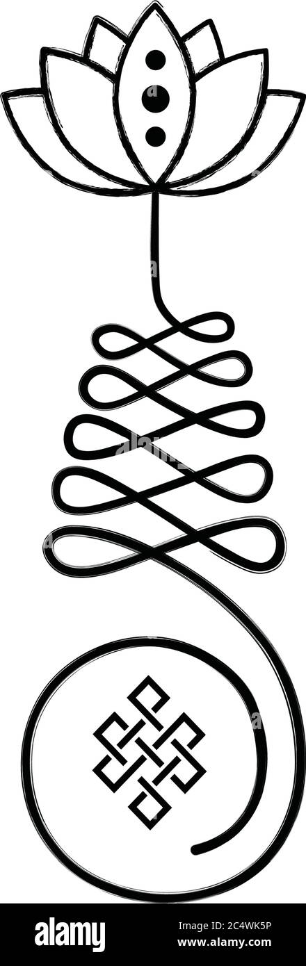 Unalome hi-res stock photography and images - Alamy