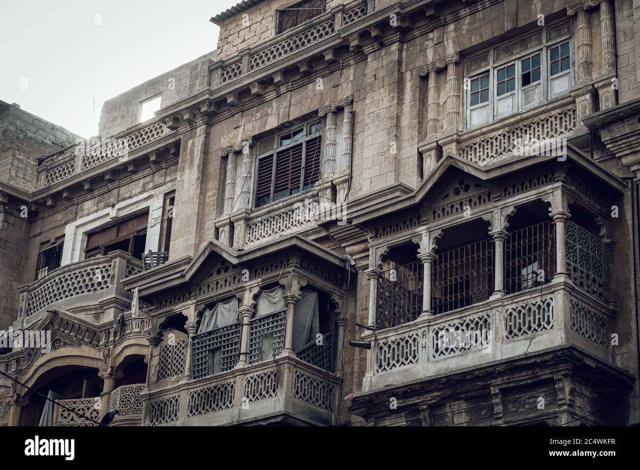 Karachi old city Aria's Stock Photo - Alamy