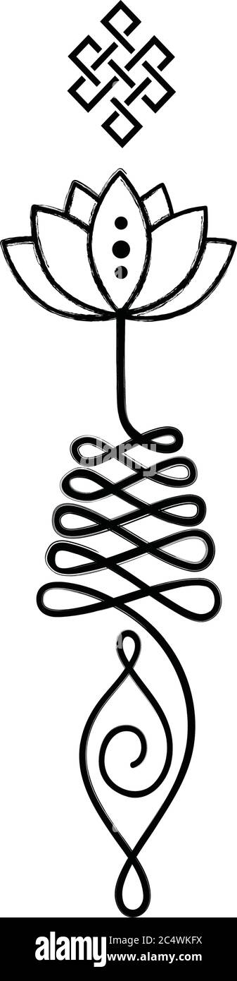 Unalome hi-res stock photography and images - Alamy