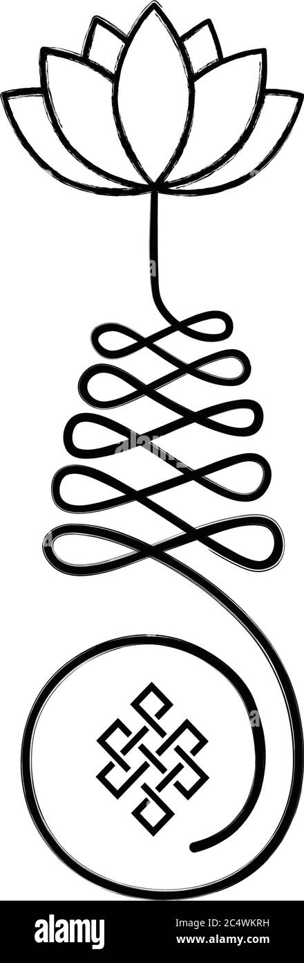 Unalome hi-res stock photography and images - Alamy