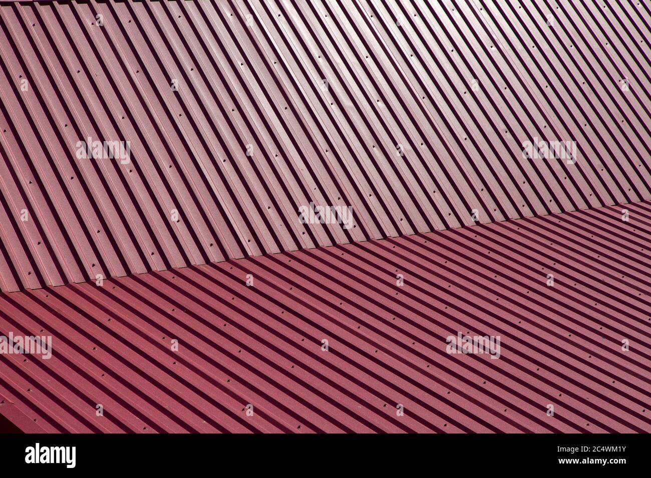 Red Metal Roof Texture