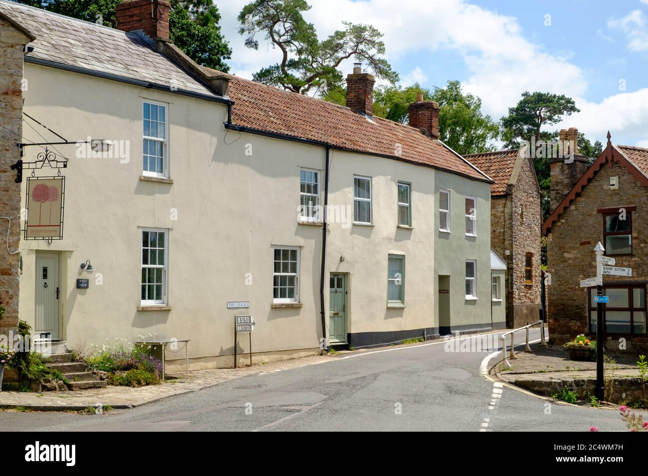 Chew Magna, a Somerset Village Stock Photo - Alamy