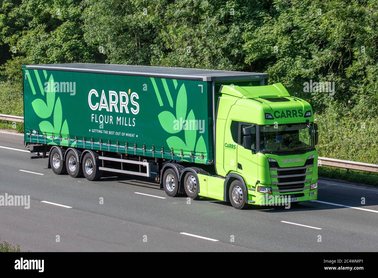 Carrs's Flour Mills; Haulage delivery trucks, lorry, transportation ...
