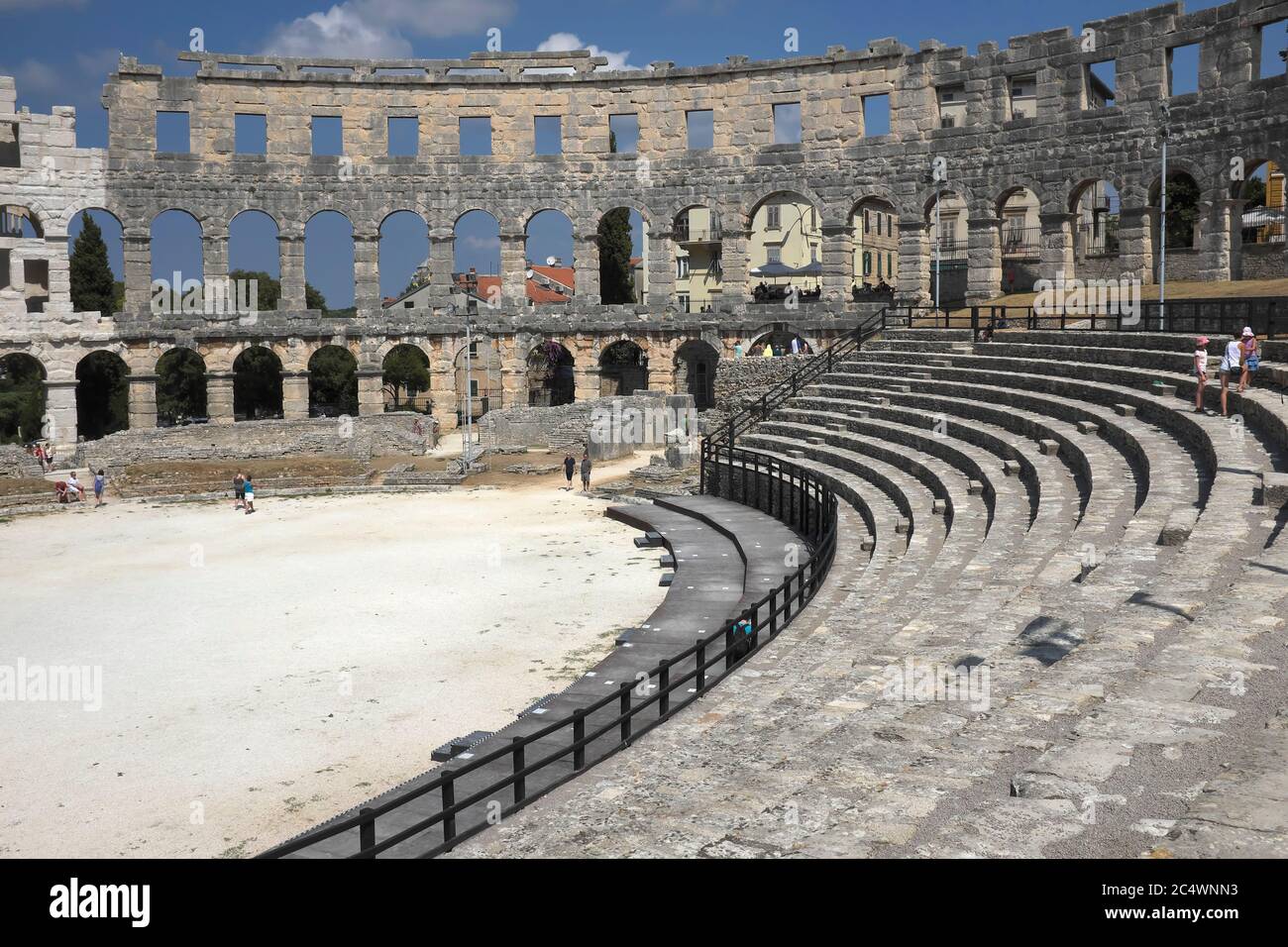 Pula Arena Pula Croatia Stock Photo - Alamy