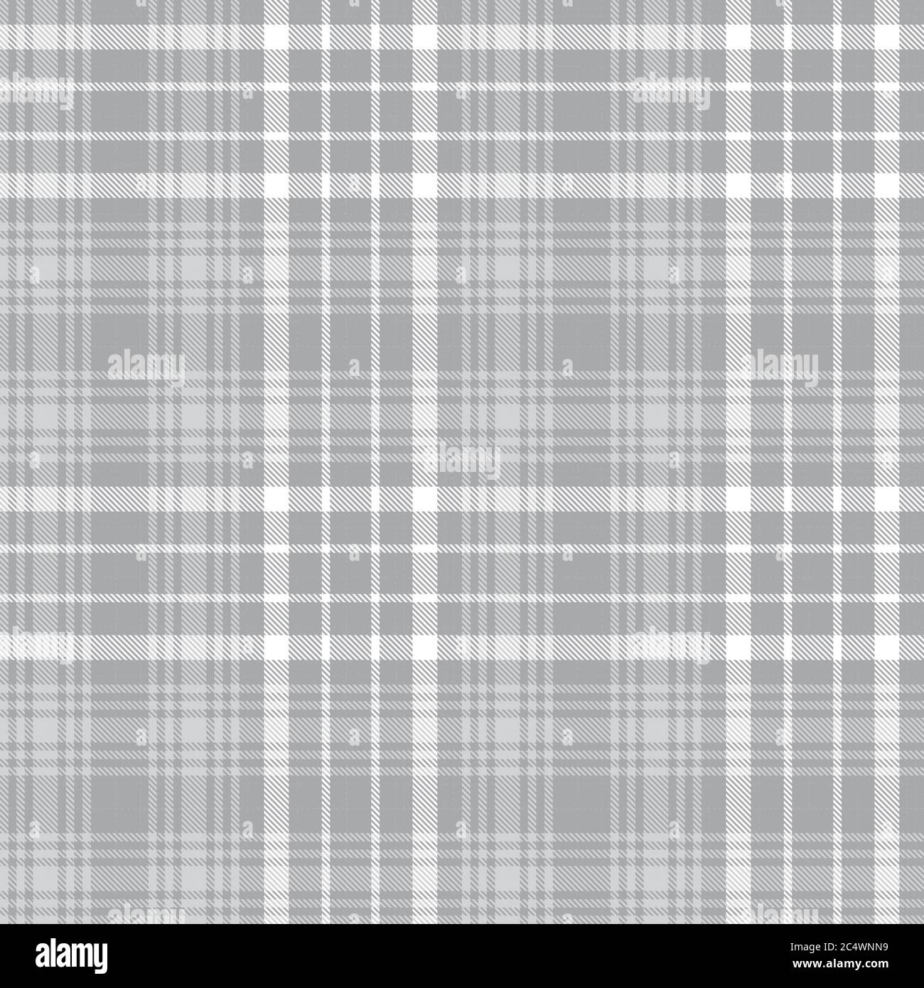 White Glen Plaid textured seamless pattern suitable for fashion ...