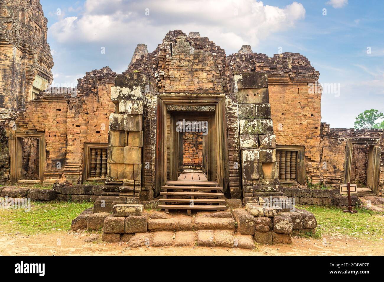 Pre Rup temple in complex Angkor Wat in Siem Reap, Cambodia in a summer ...