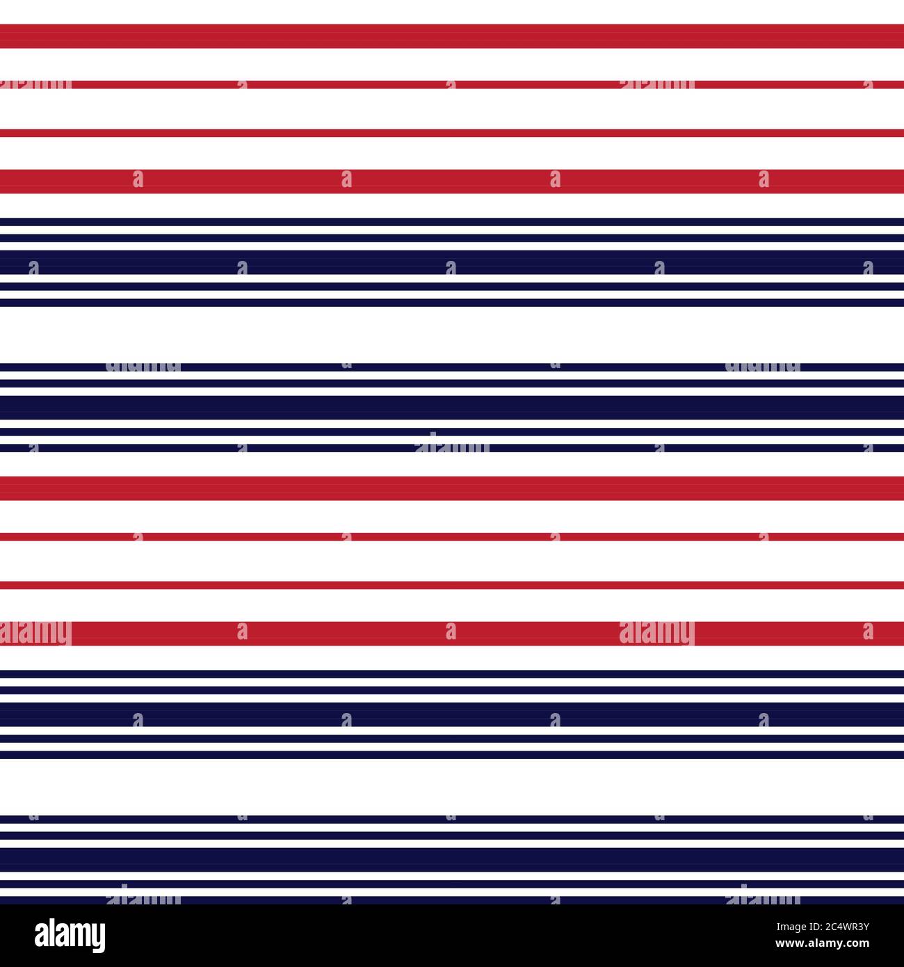Red and Blue Horizontal striped seamless pattern background suitable ...
