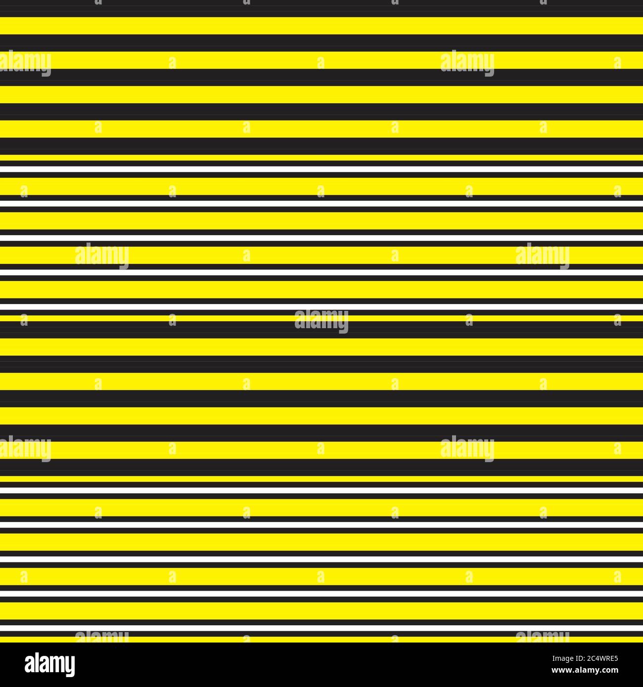 Yellow Horizontal striped seamless pattern background suitable for ...