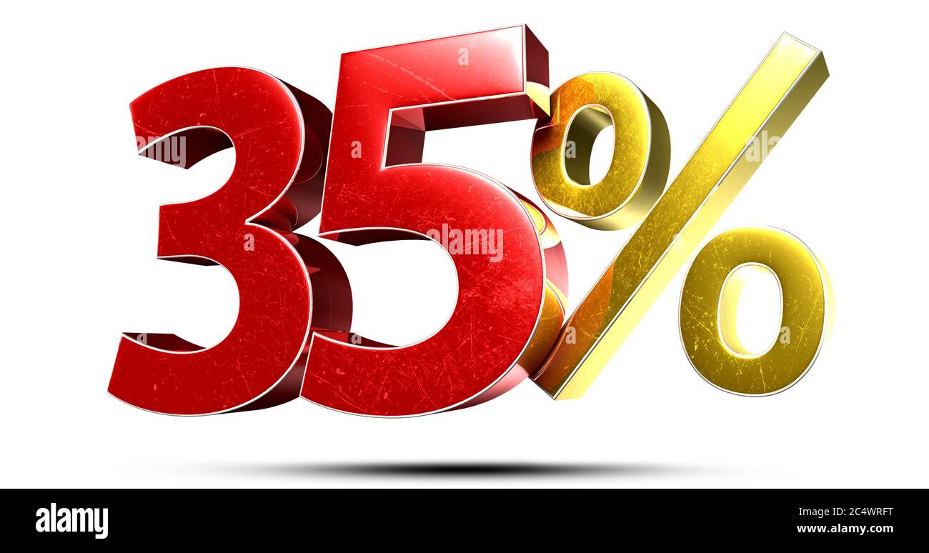 3d number 35 Cut Out Stock Images & Pictures - Alamy