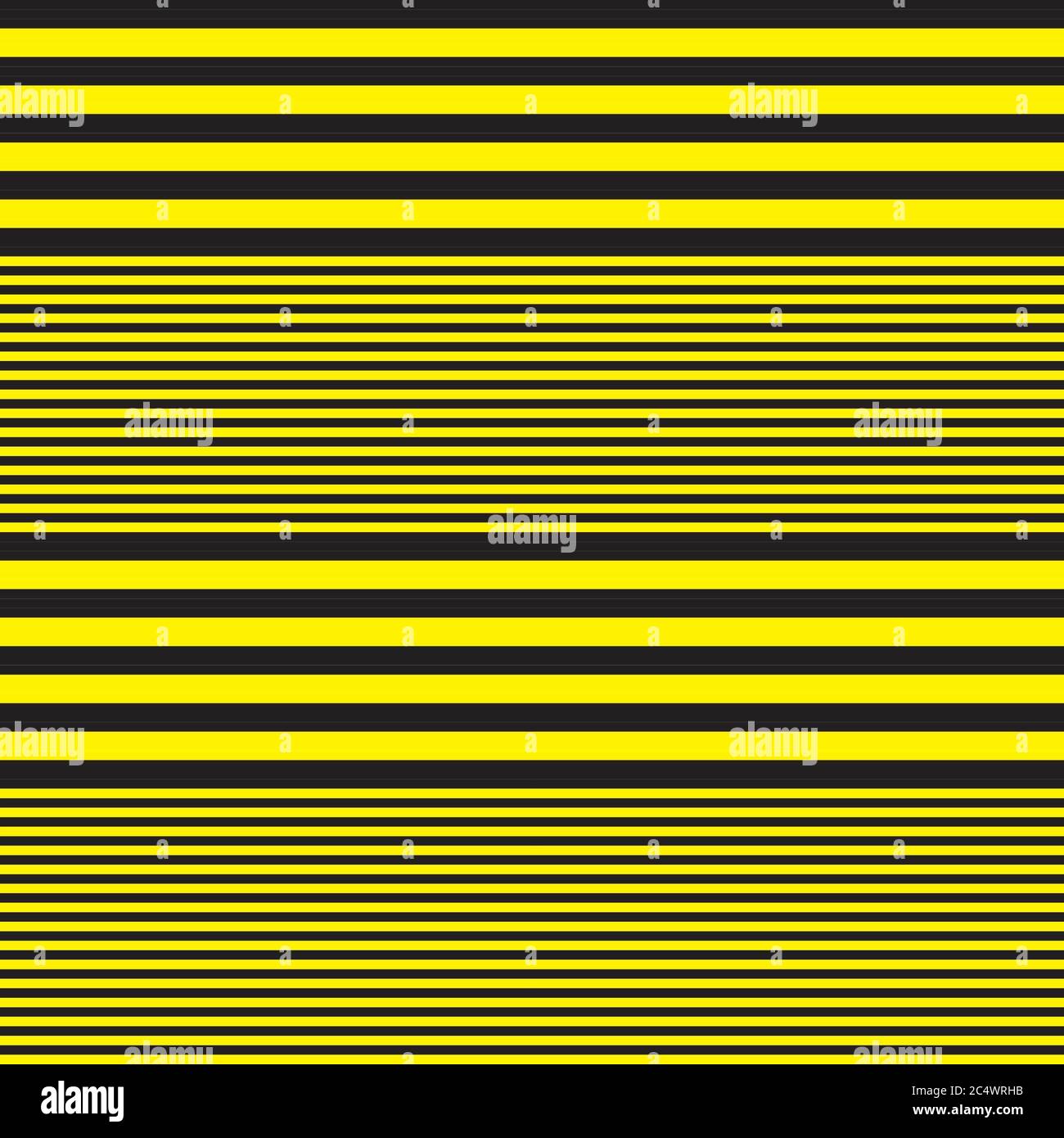 Yellow Horizontal striped seamless pattern background suitable for ...