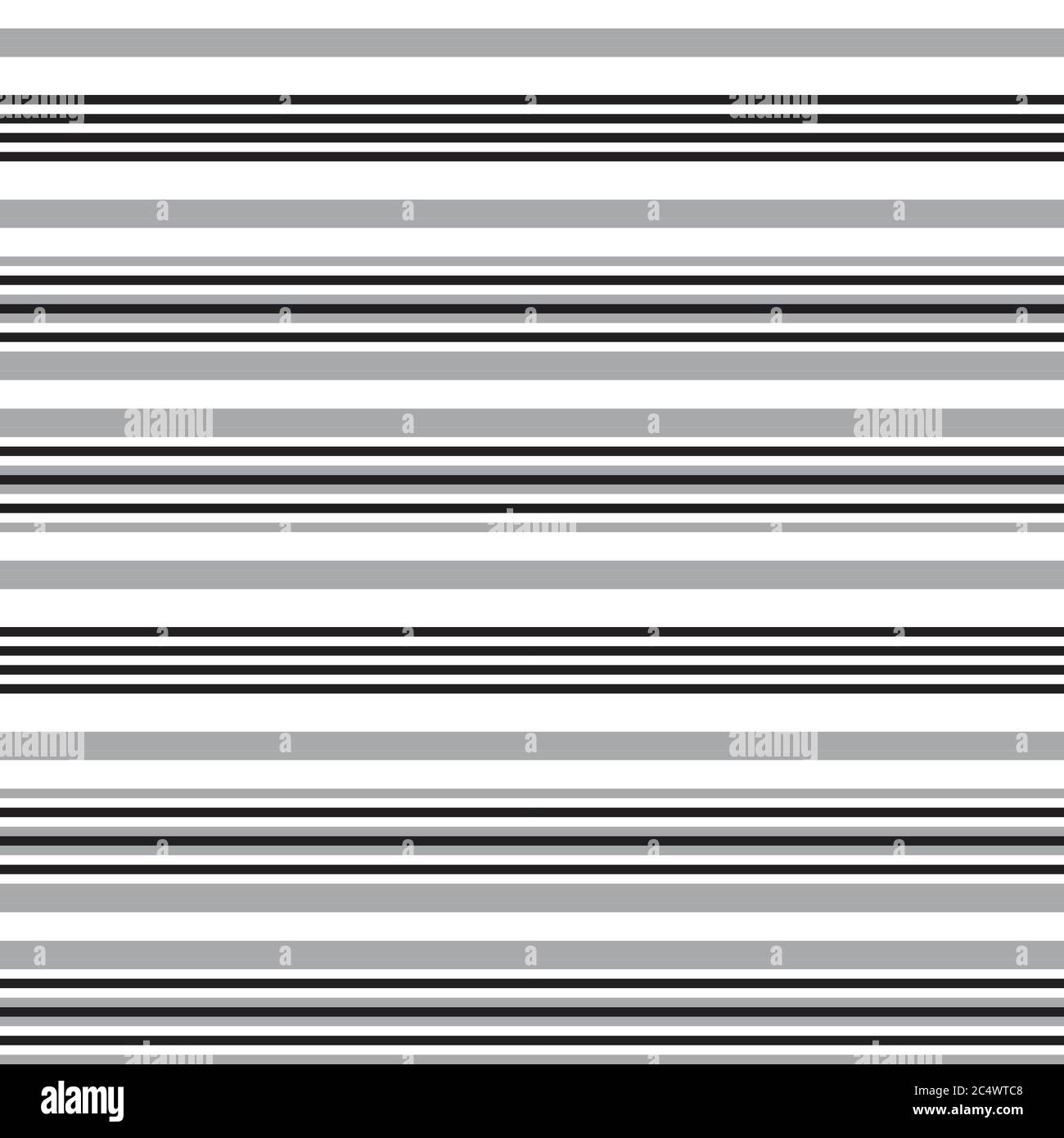 Black and white Horizontal striped seamless pattern background suitable ...