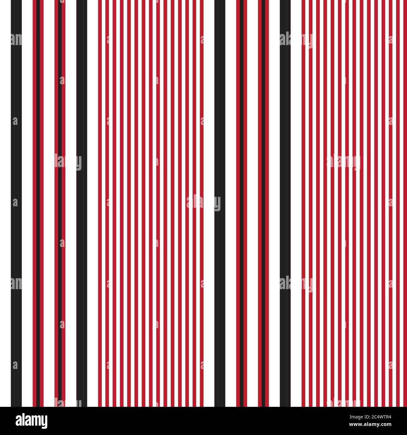 Red vertical striped seamless pattern background suitable for fashion ...